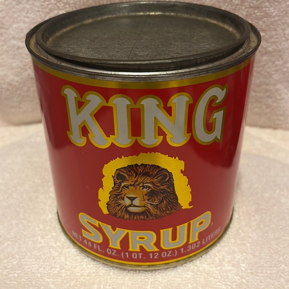 Vintage | Accents | Vintage King Syrup Can 44 Oz | Poshmark